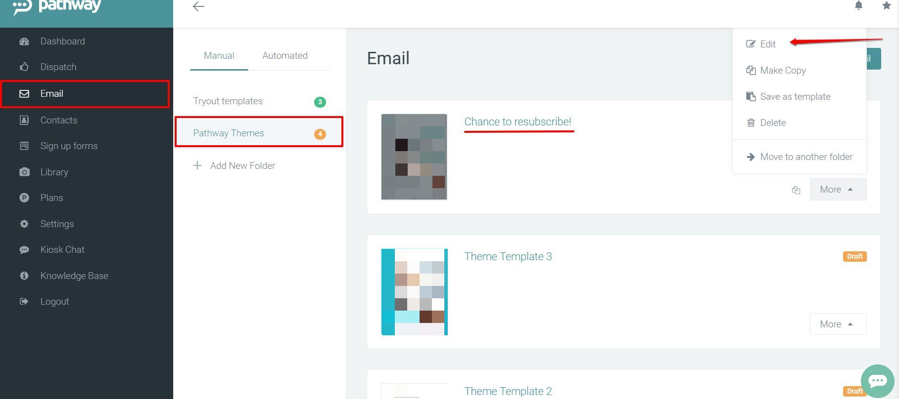 Can I add an unsubscribe/resubscribe link to the body of my emails ...