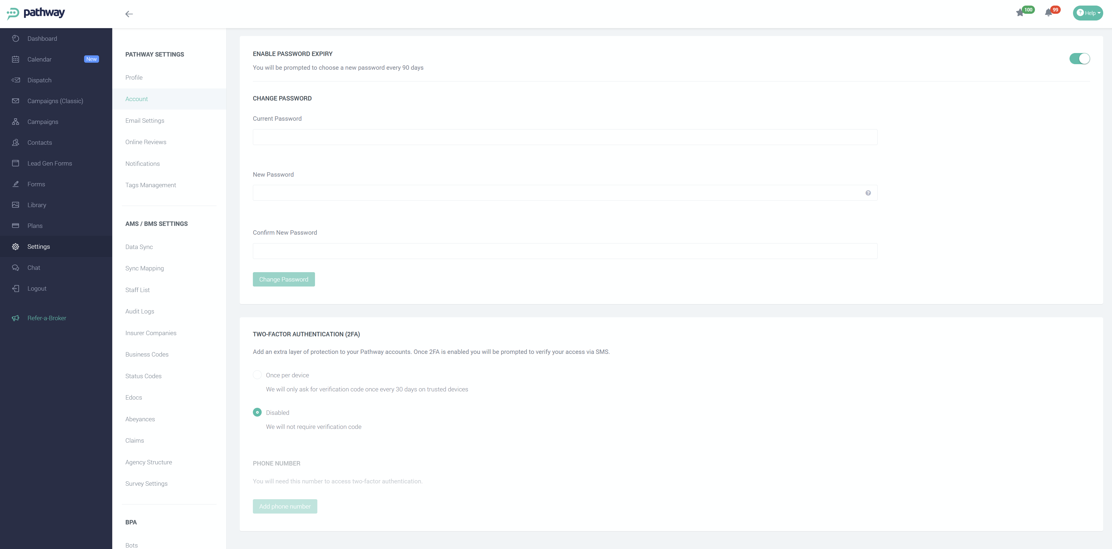 How to Set Up Two-Factor Authentication (2FA) in Pathway – Iterro